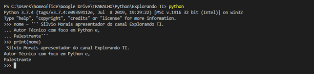 Manipulando strings com Strip, Upper, Lower, Len e Find (parte 1). - Explorando TI